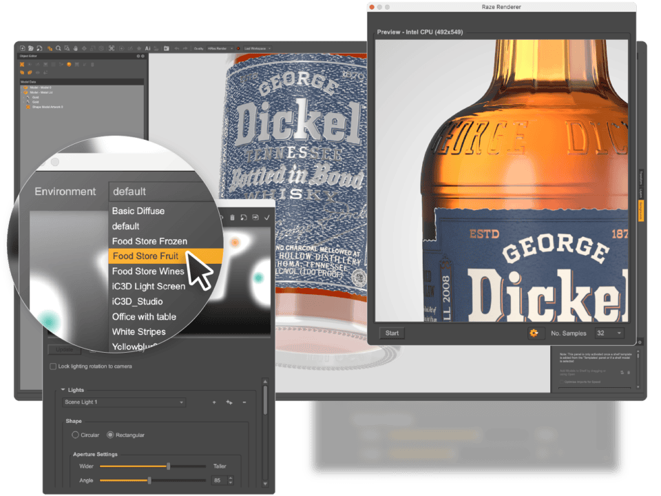 3D workflow for labels and packaging prepress automation