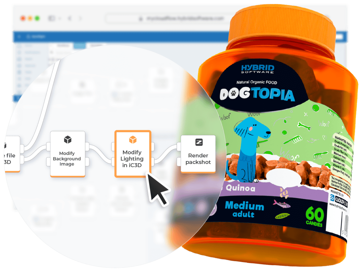 3D workflow for labels and packaging prepress automation