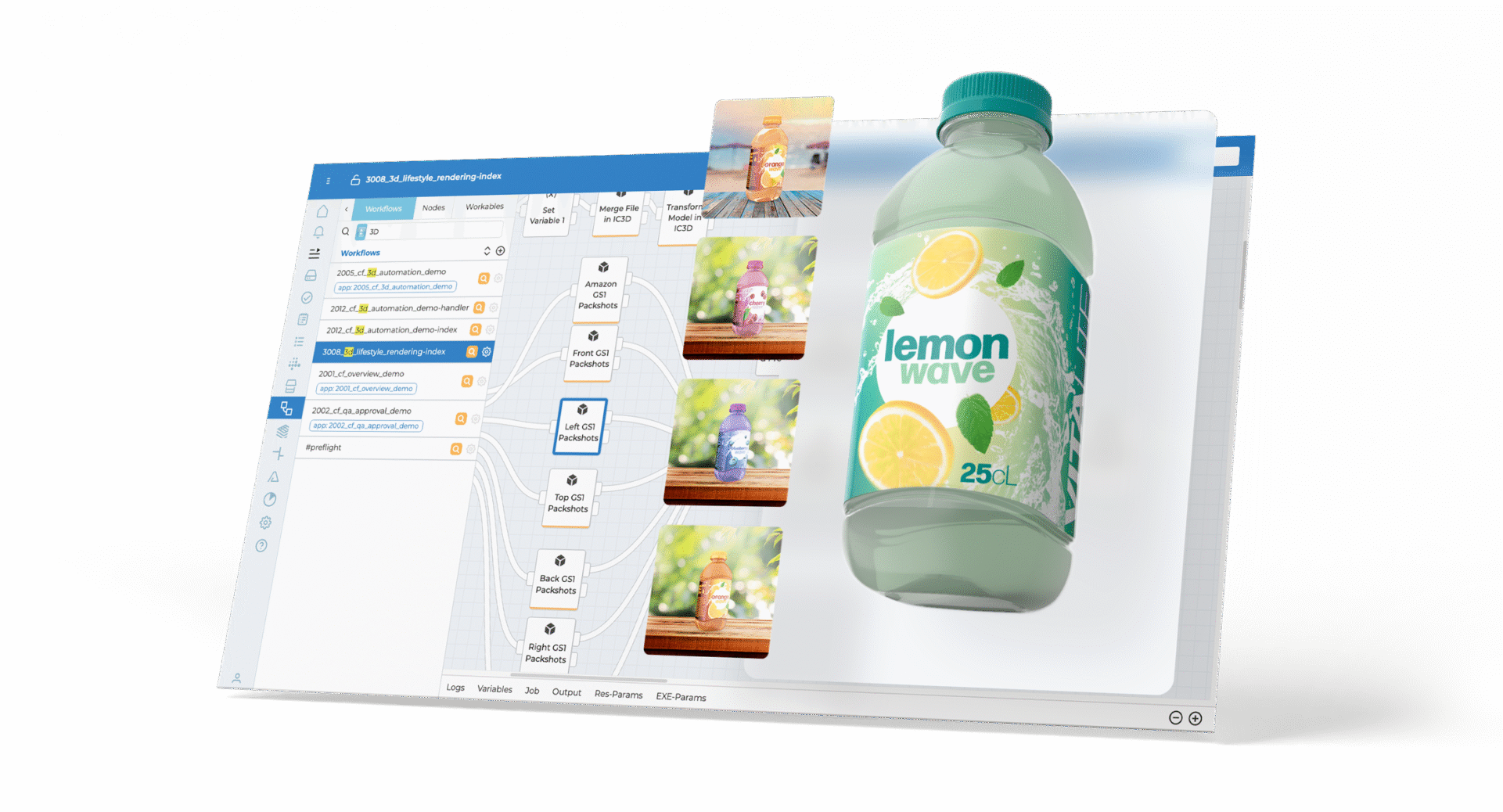 3D workflow for labels and packaging prepress automation