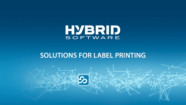 HYBRID Software Solutions for Label Printing | Hybrid Software