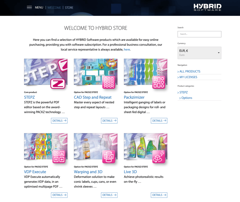 We are excited to announce HYBRID Store | Hybrid Software